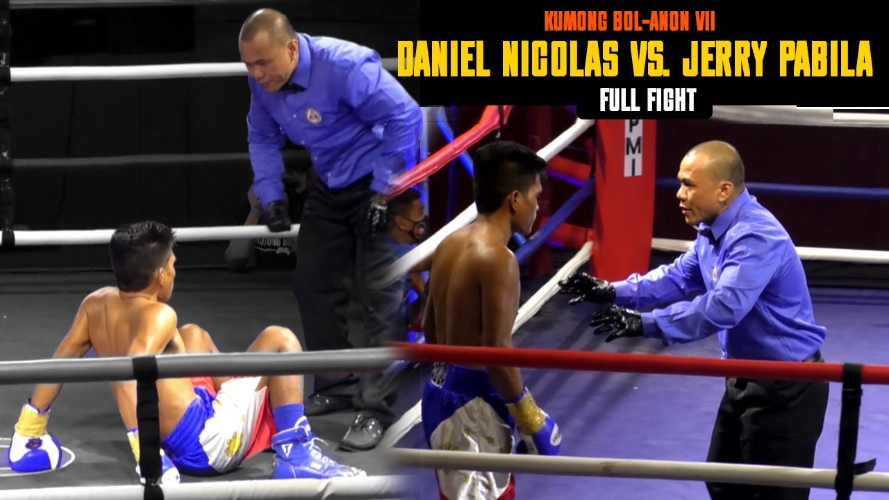 Daniel Nicolas vs. Jerry Pabila FULL FIGHT | Kumong Bol-anon VII - YouTube