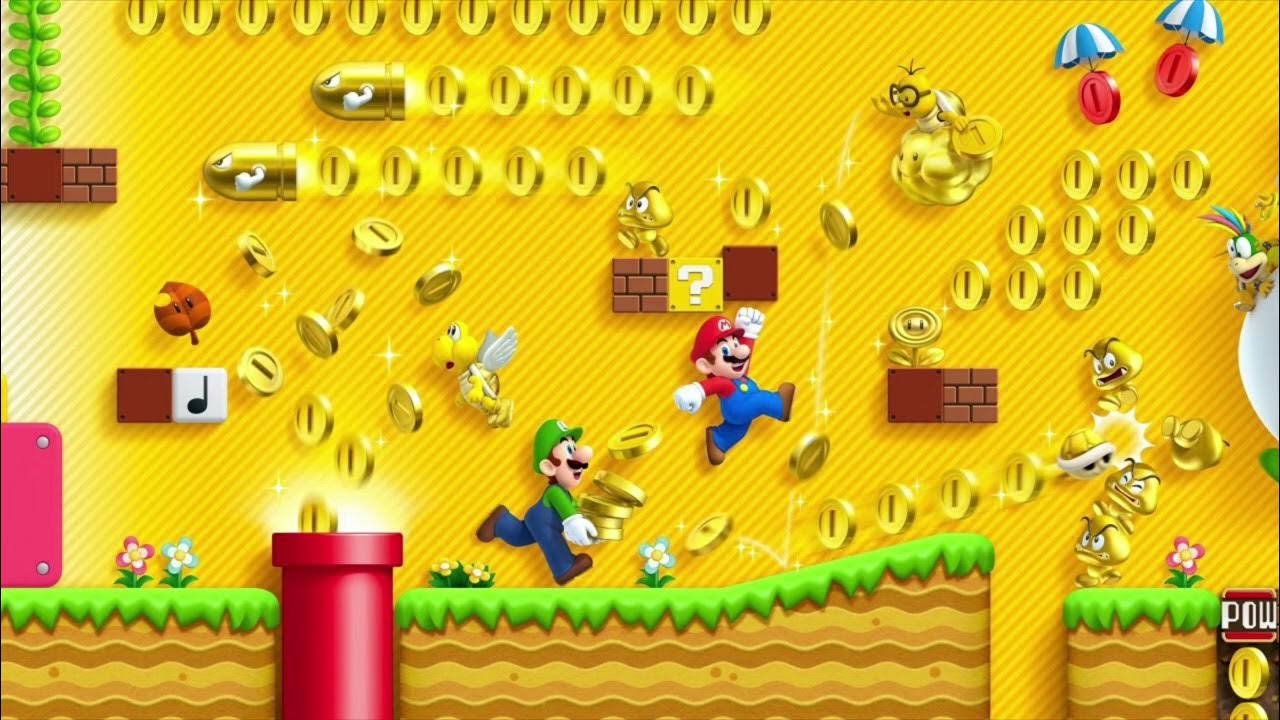 New Super Mario Bros. 2 Overworld Theme Mashup - YouTube