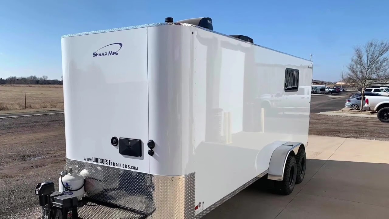 Another Wild West Trailer build great looking trailer - YouTube