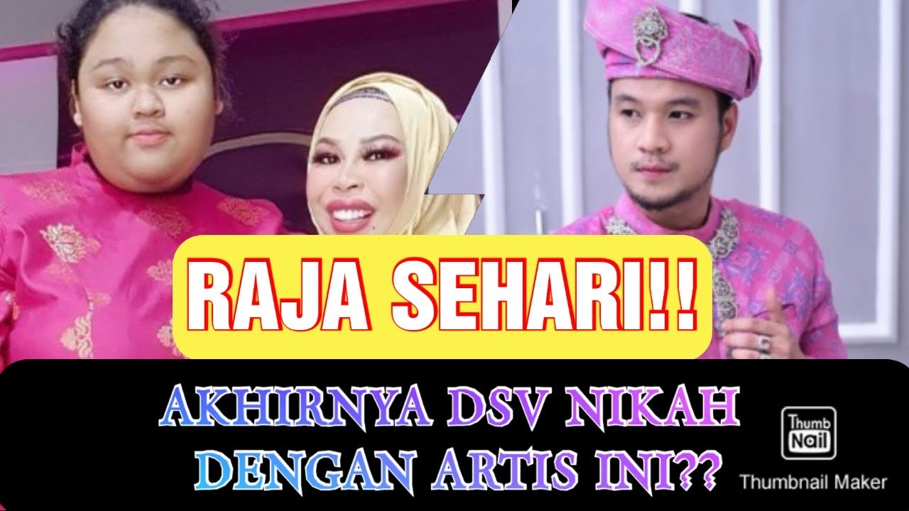 Raja Sehari!! Alhamdulilah Dato Sri Vida sah nikah??😱 - YouTube