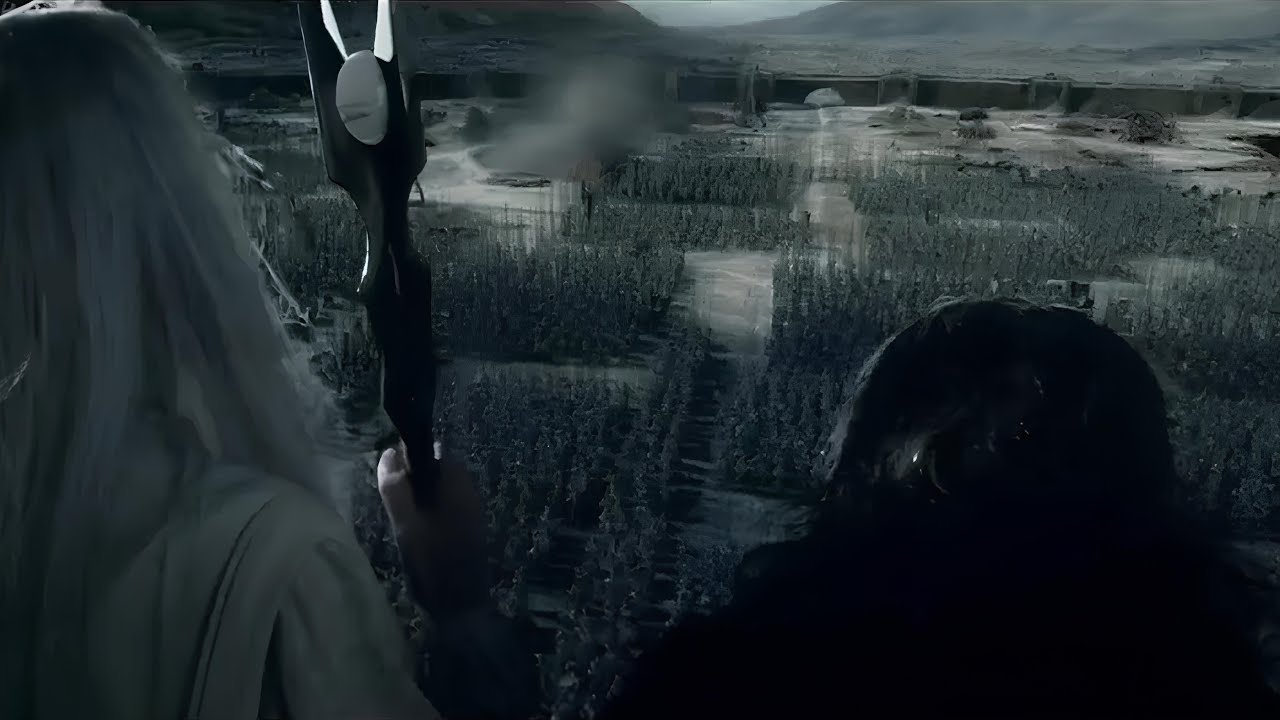 The Lord of the Rings The Two Towers - Orcs of Isengard march to Helm's ...