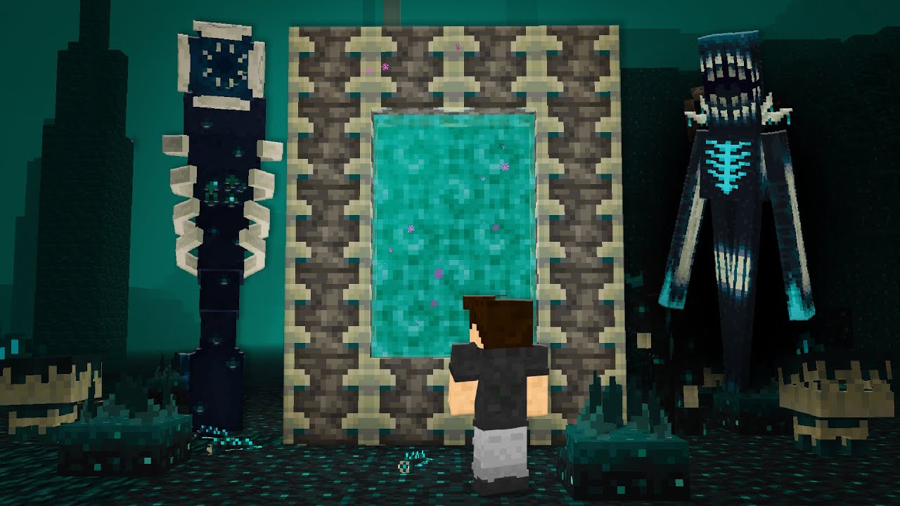 ENTRAMOS NA NOVA DIMENSÃO DEEP DARK MINECRAFT 1.21 #05 - YouTube