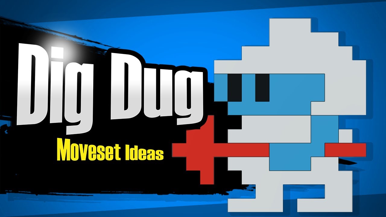 Dig Dug (Super Smash Bros.) [MOVESET IDEAS] - YouTube