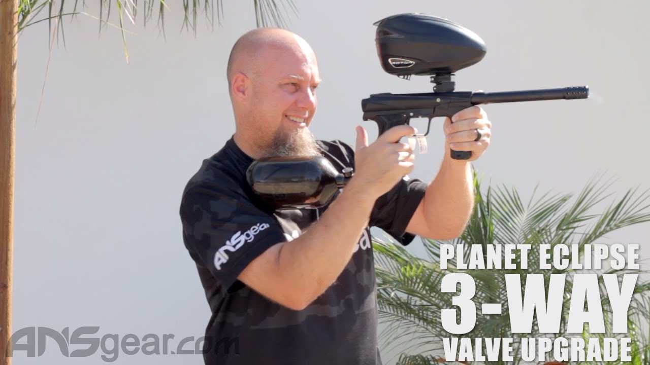 Planet Eclipse EMEK/EMEK EMF100 FL 3-Way Valve Upgrade - Shooting Video ...