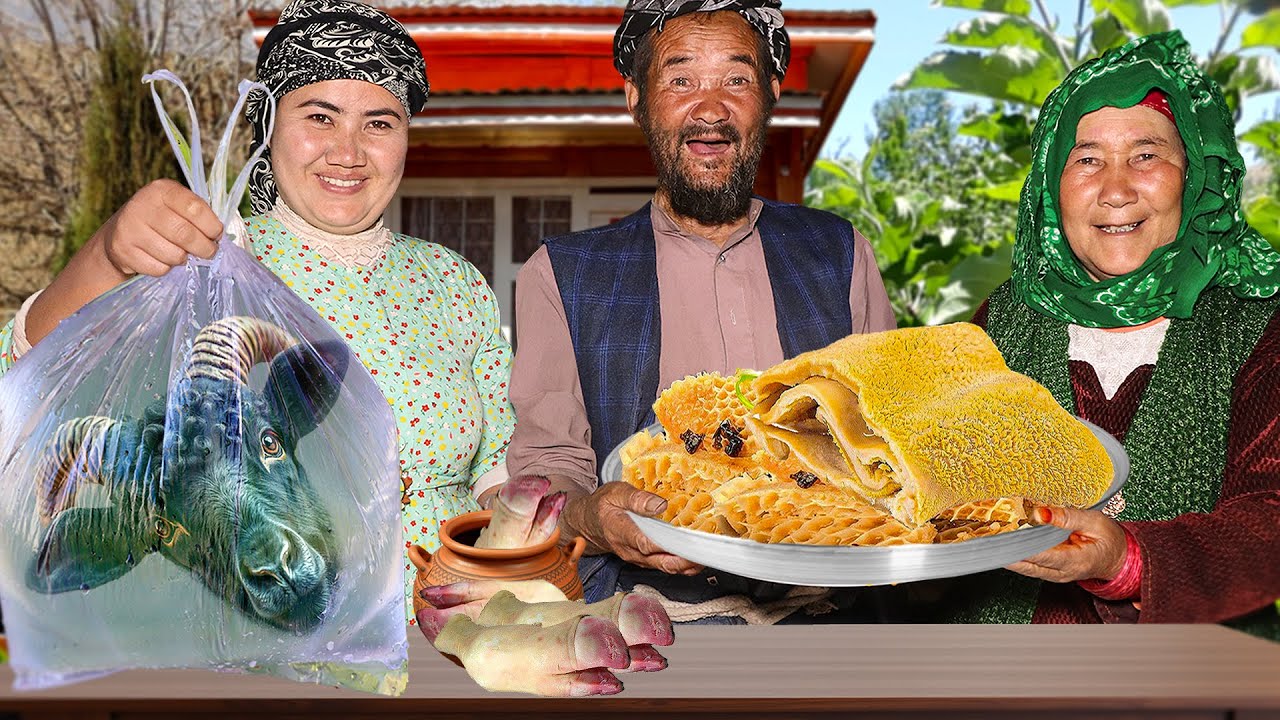 Ultimate Fried Tripe & Sheep Head Recipe 🐑: New Trick For Cleaning ...