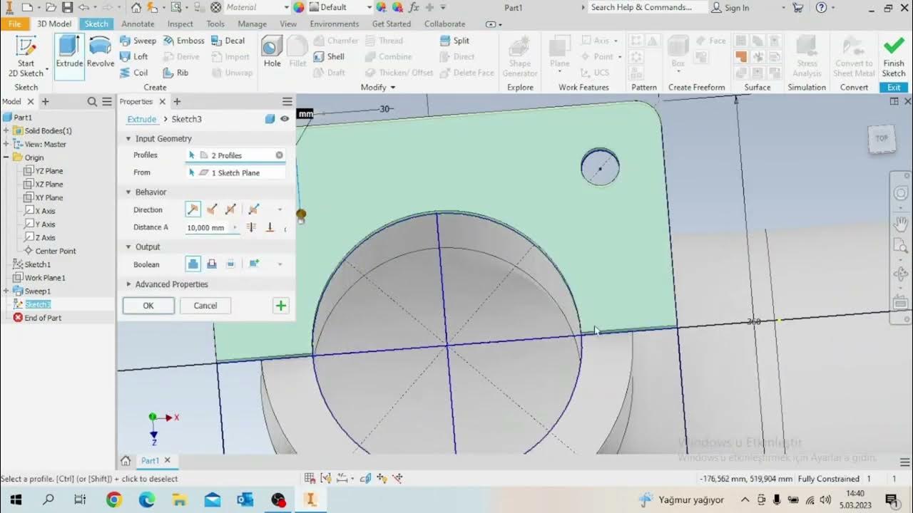Teknikhendis - Autodesk Inventor Professional - 3D Modeling #1 - YouTube