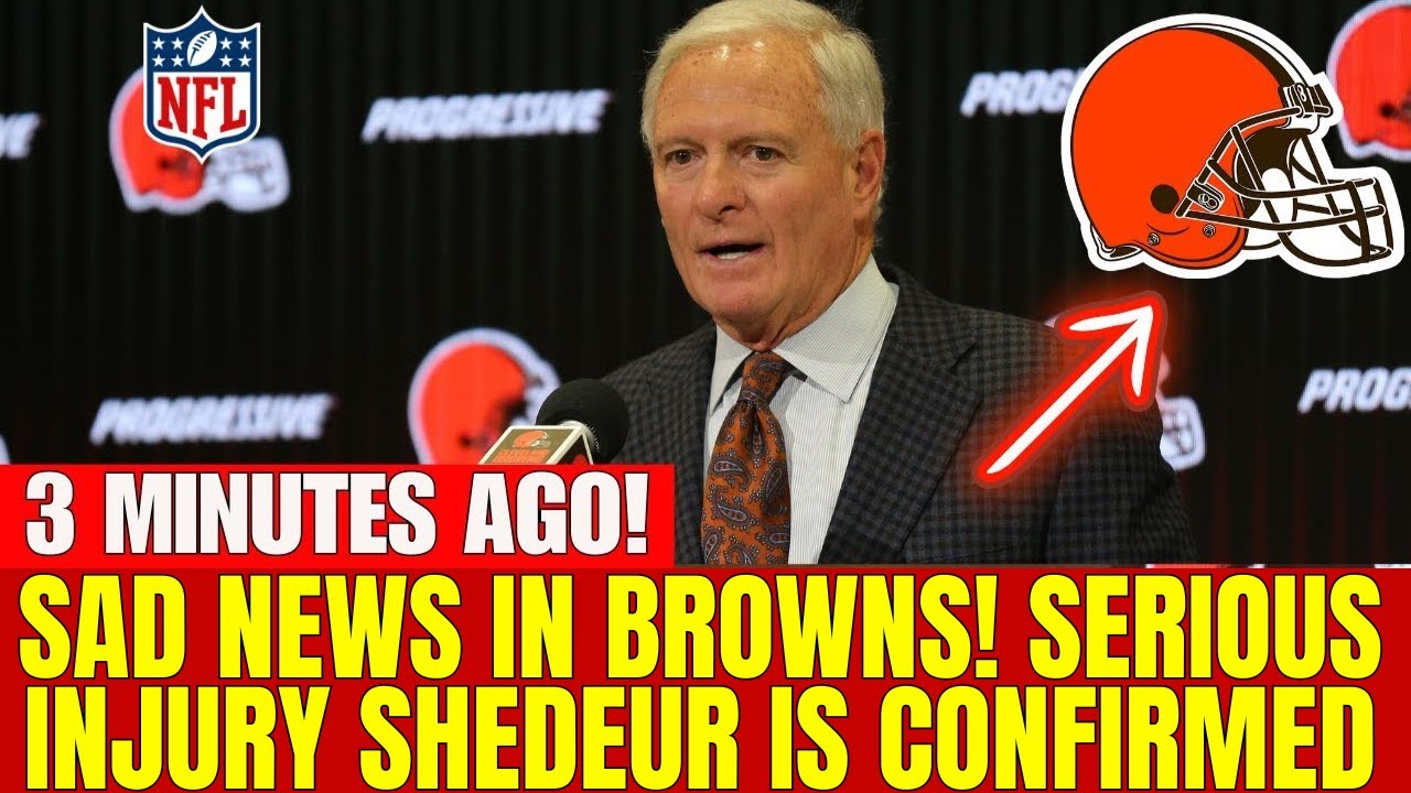 🚨URGENT! SAD NEWS IN BROWNS! INJURY TAKES STAR OUT OF THE SEASON, FANS ...