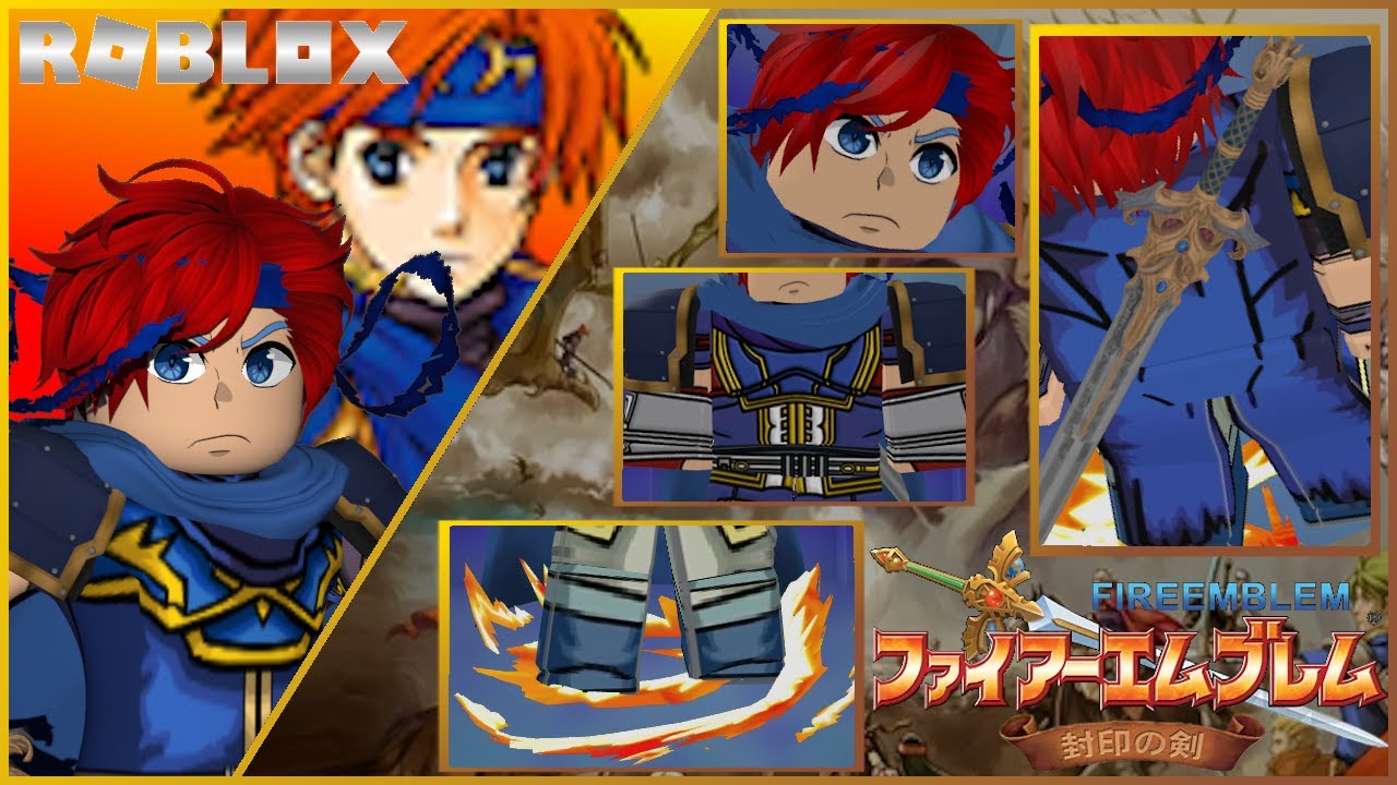 Roblox Fire Emblem - Roy Roblox Cosplay Outfit - YouTube