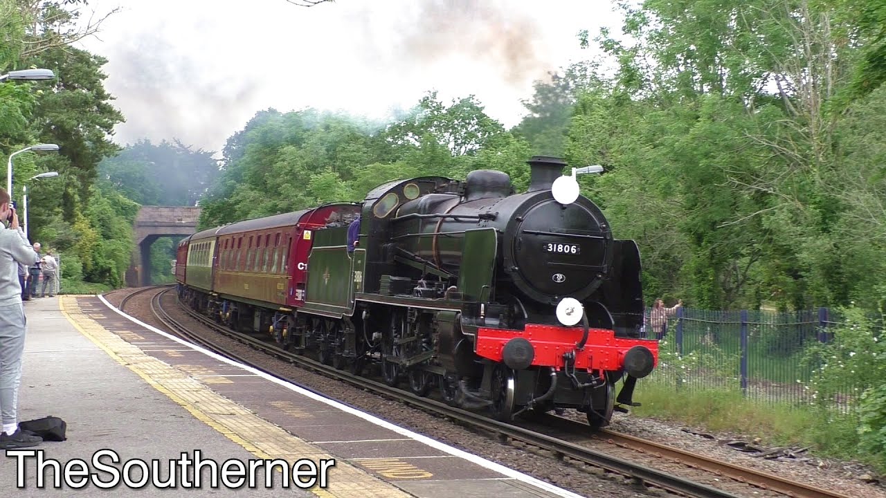 31806 & 61306 "Mayflower" power through Hampshire | Steam Dreams ...