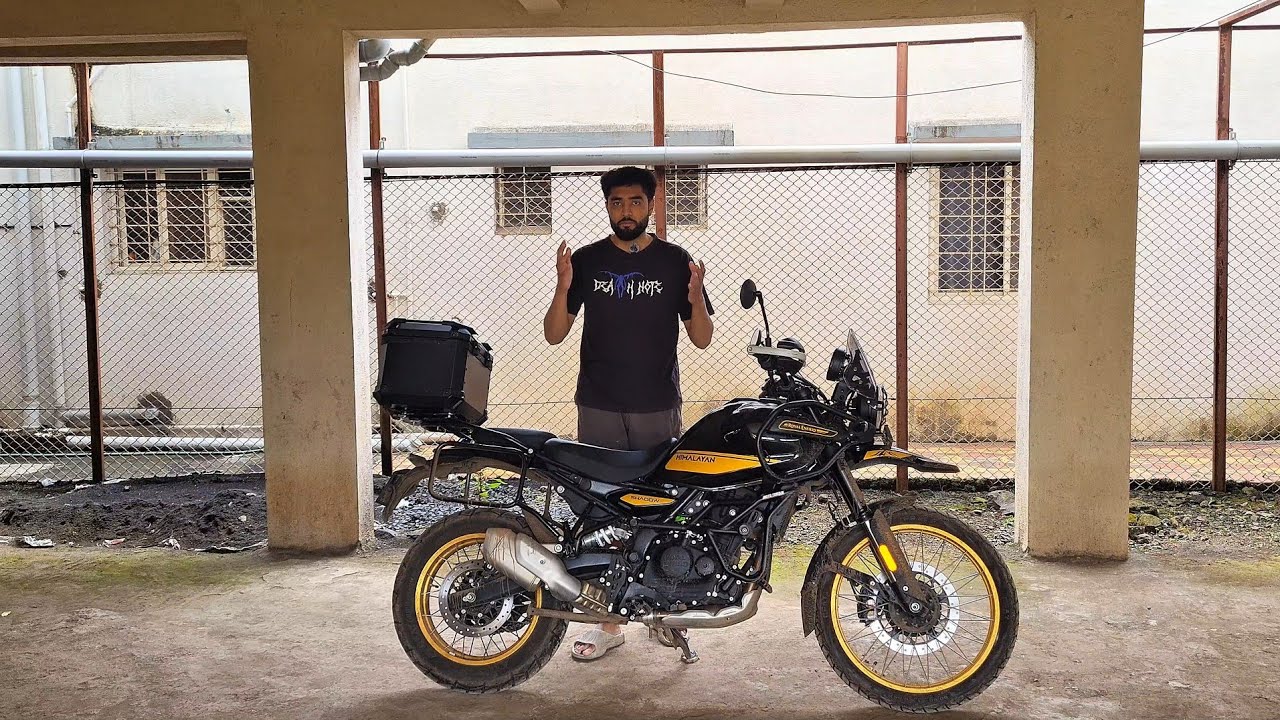 "Bike Wash + Chain Clean & Lube | Himalayan 450 | Basic Motorcycle ...