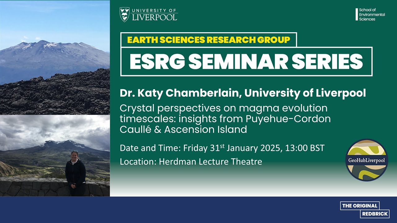 Crystal perspectives on magma evolution timescales - Katy Chamberlain ...