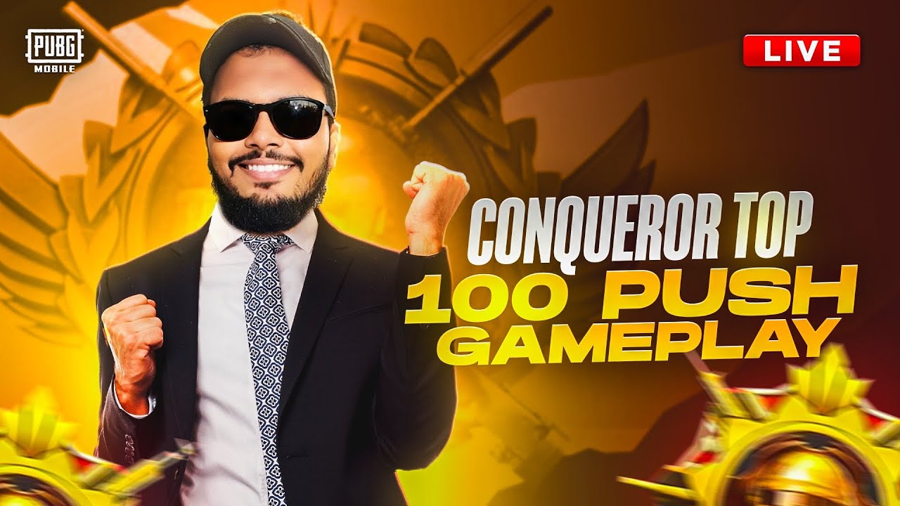 NEW SEASON CONQUEROR RANK PUSH / NEW UPDATE PUBG MOBILE - YouTube