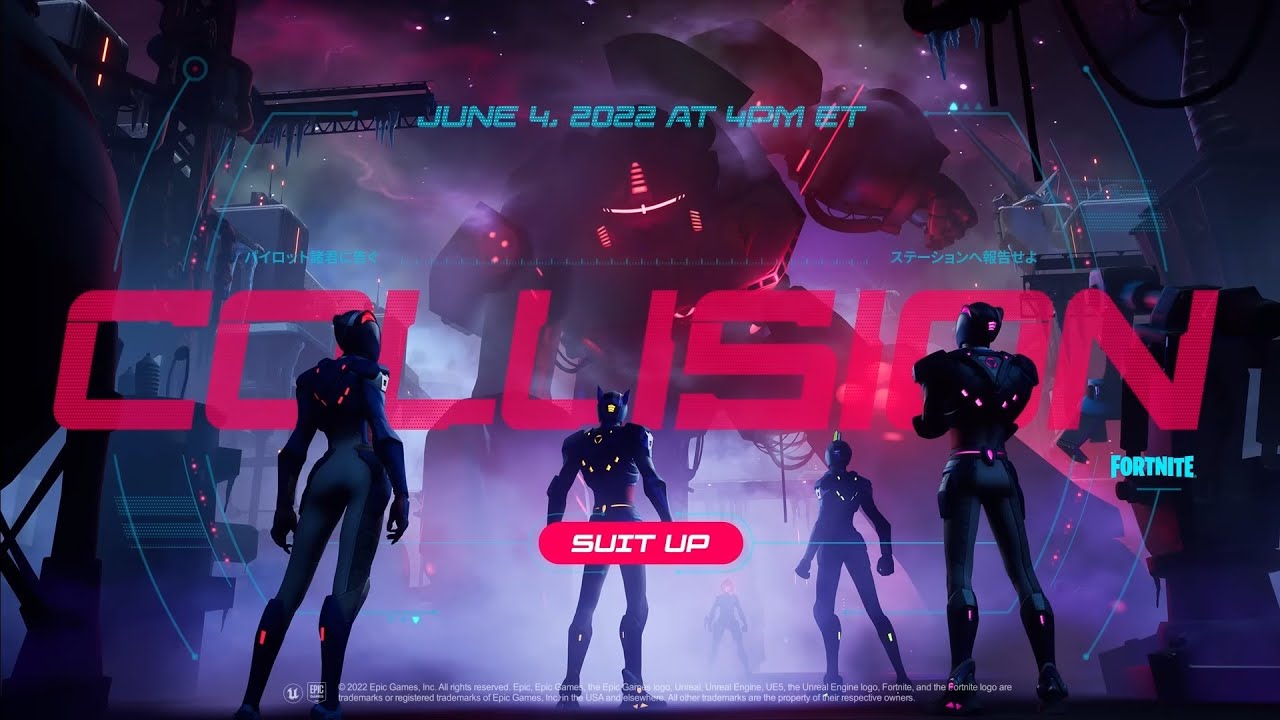 Fortnite Collision Live Event TEASER TRAILER - YouTube
