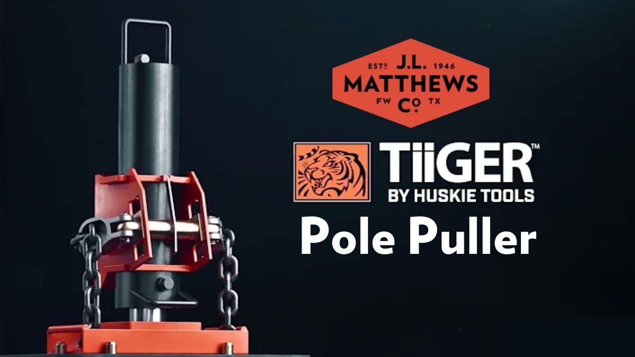 Huskie Pole Puller in action - YouTube