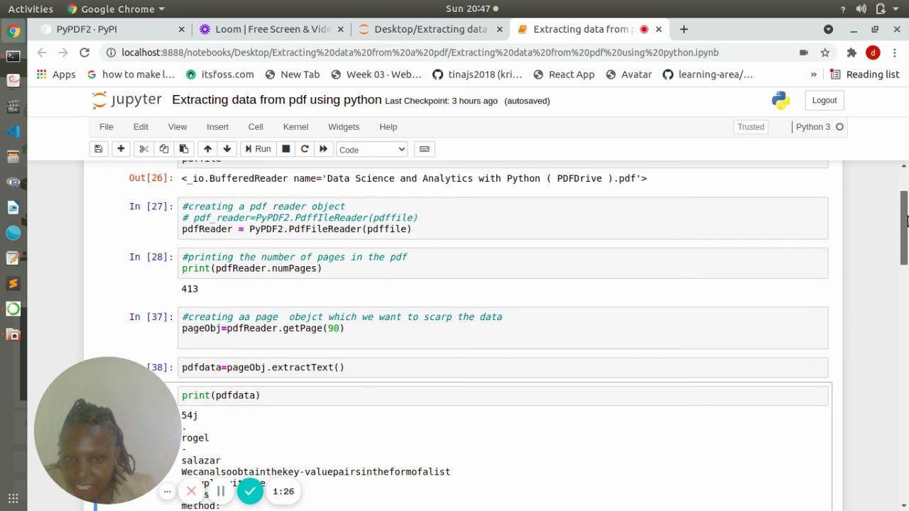 Extracting Data From Pdf Using Python YouTube Extracting Data From Pdf Using Python YouTube