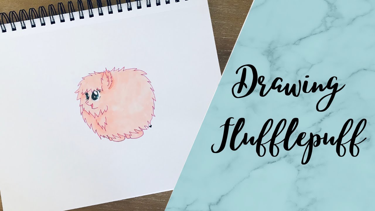 Drawing FlufflePuff - YouTube
