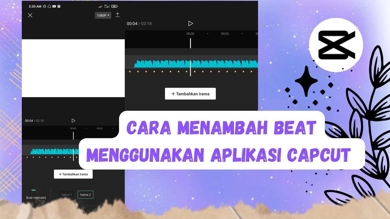 CARA MENAMBAH BEAT DI APLIKASI CAPCUT || MENAMBAH BEAT MENGGUNAKAN ...