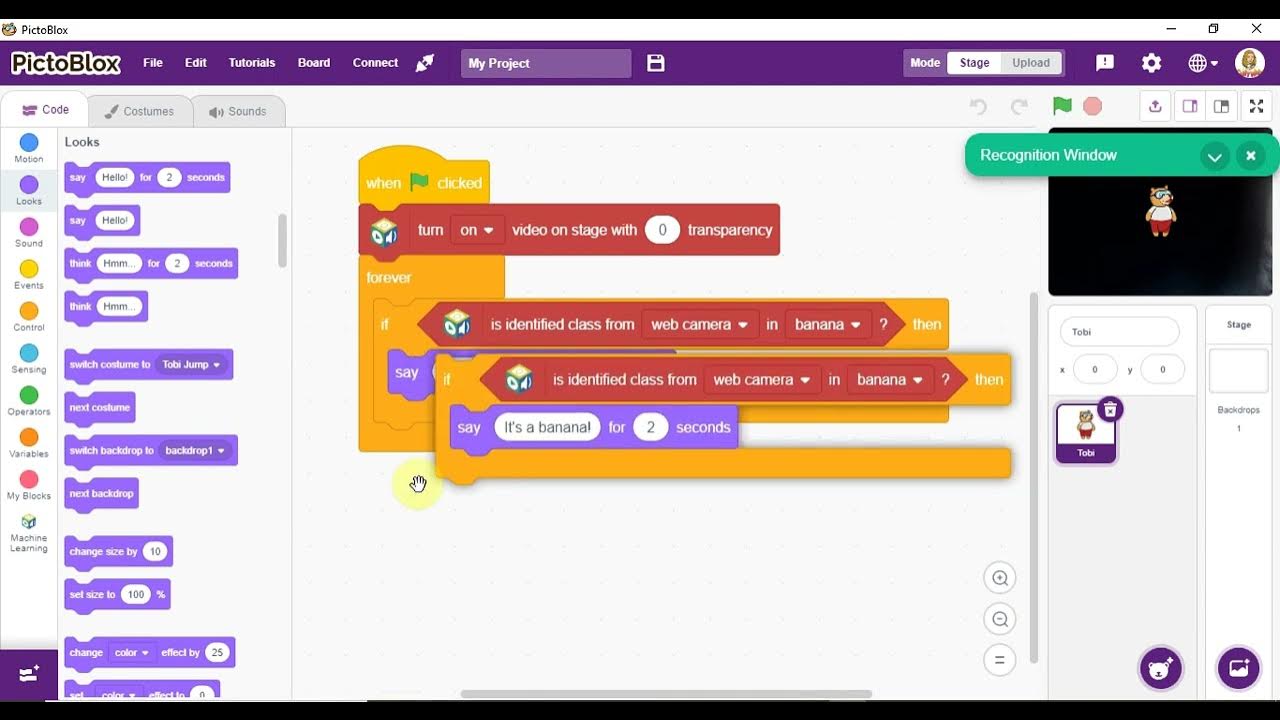 Machine Learning with Pictoblox What is this fruit - YouTube