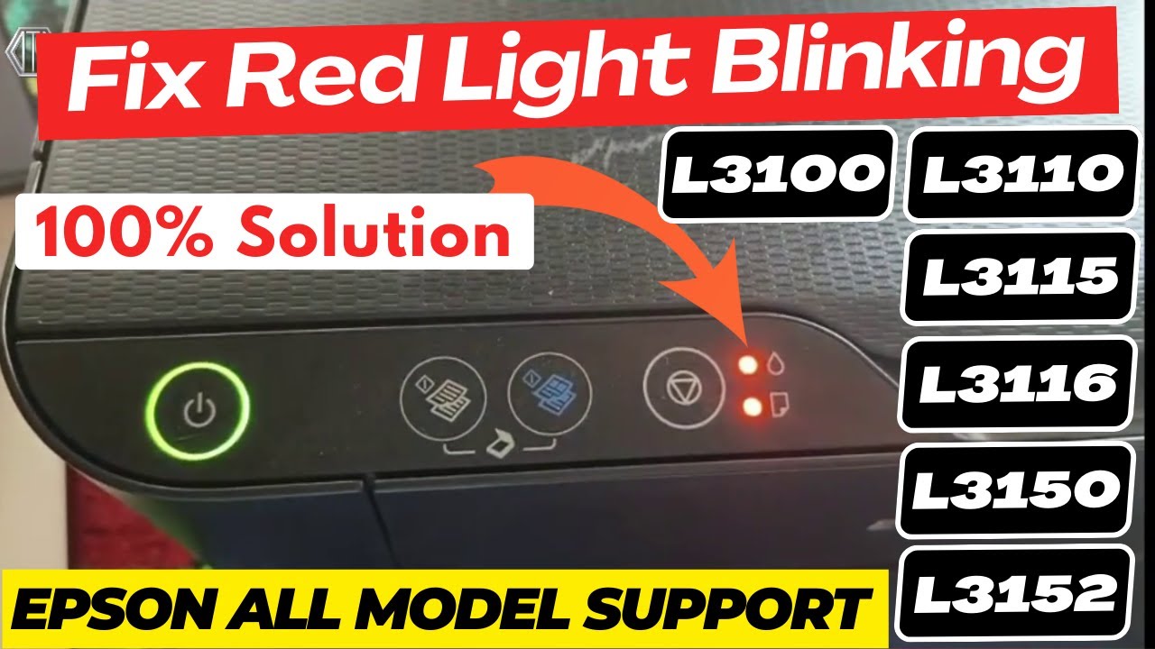 Epson L3110 Red Light Blinking Solution Fix Service Required Problem epson-l3110-red-light-blinking-solution-fix-service-required-problem