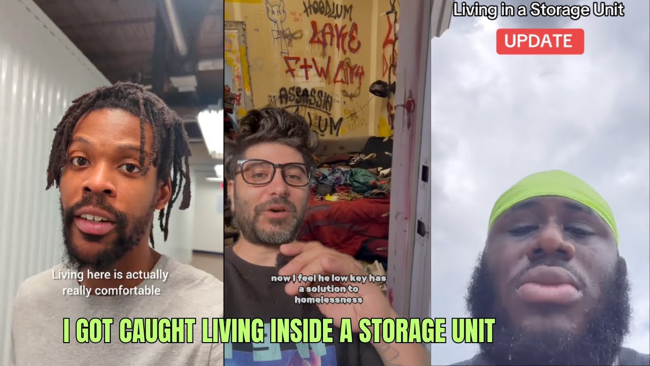 People Are Homeless Living Inside Storage Units....They Can't Afford ...