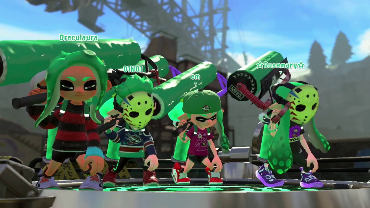 Splatoon 2 - Oct 7 18 A (feat. Kensa Splat Roller) - YouTube