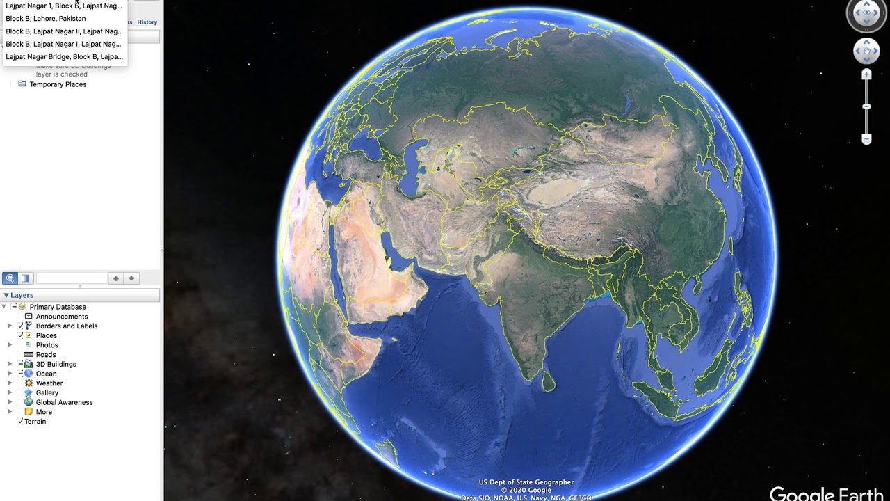 Grid Your Map - Mark the directions using Google Earth pro - YouTube