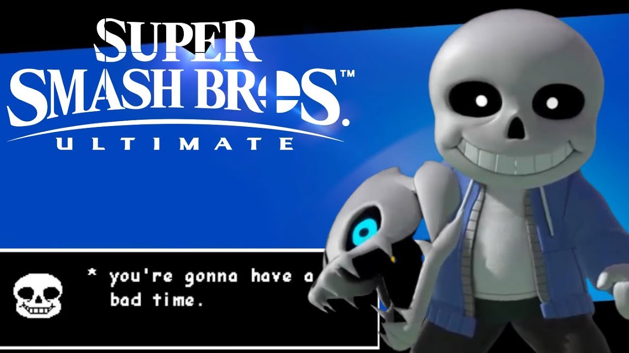 Super Smash Bros Ultimate Sans Gameplay! - YouTube