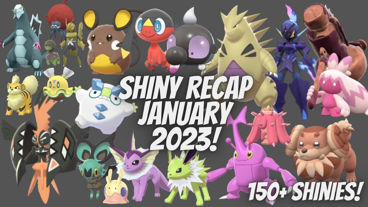 Shiny Tyranitar, Shiny Tapu Koko, Shiny Goomy and More! 150+ Shiny Pokemon Caught! (Shiny Recap ...