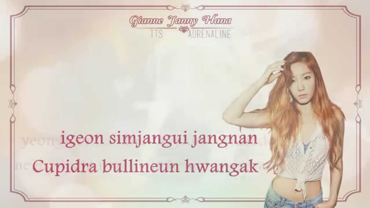 [collab] Girls' Generation TTS 태티서 - Adrenaline 아드래날린 + acapella - YouTube