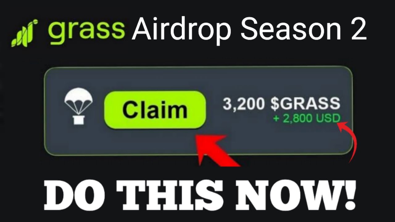 GRASS Airdrop Season 2 - Earn Unlimited $GRASS Token | Gradient Airdrop Claim - YouTube