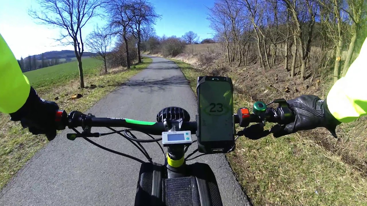 Trek roscoe 9 Ebike Cyclone 3000w.. - YouTube