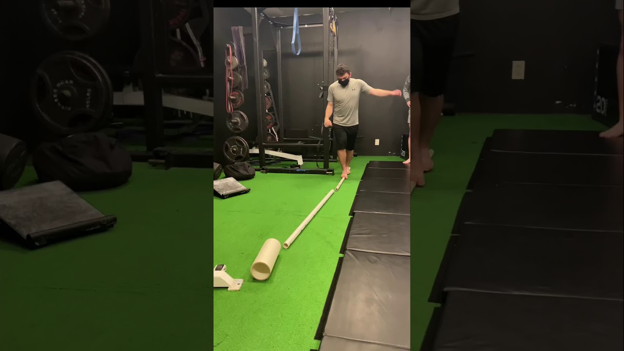 Balance Walks - PVC Pipe Course - YouTube