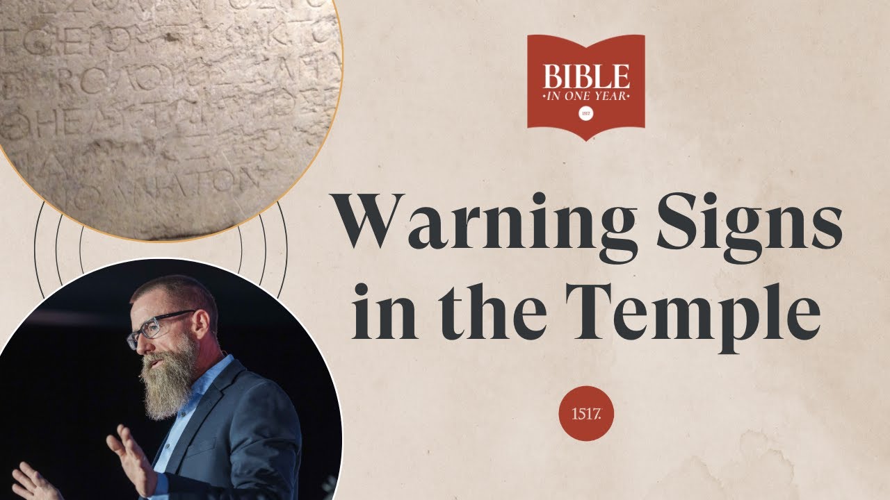 Warning Signs in the Temple - Acts 24 - YouTube