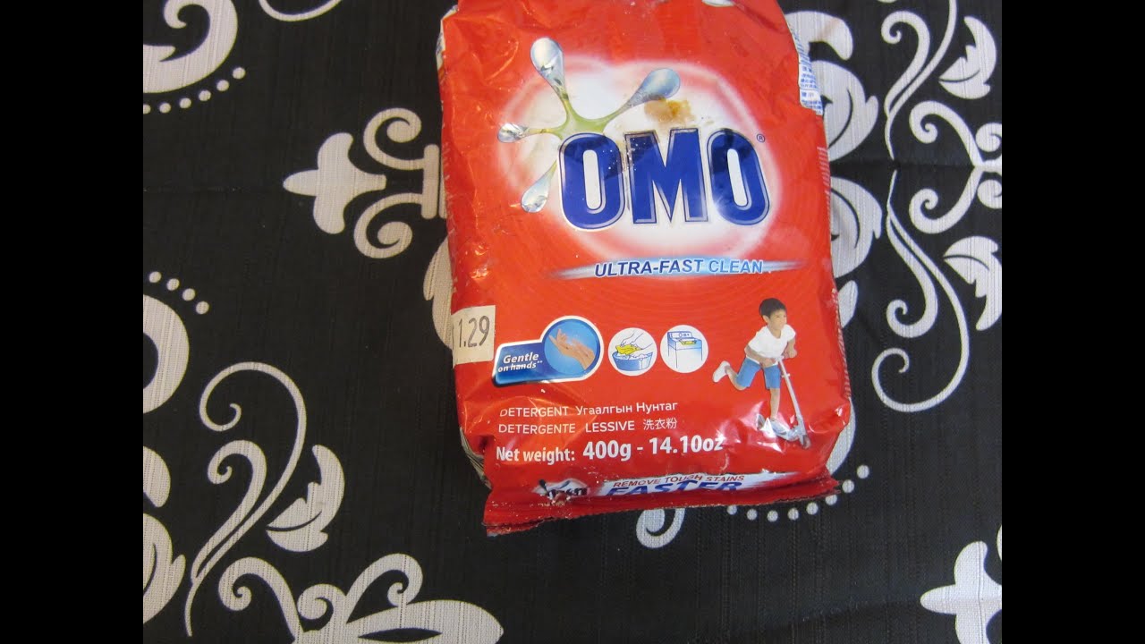 OMO Laundry Detergent Review By SashaMoniqueTalks using ( Auauna ...