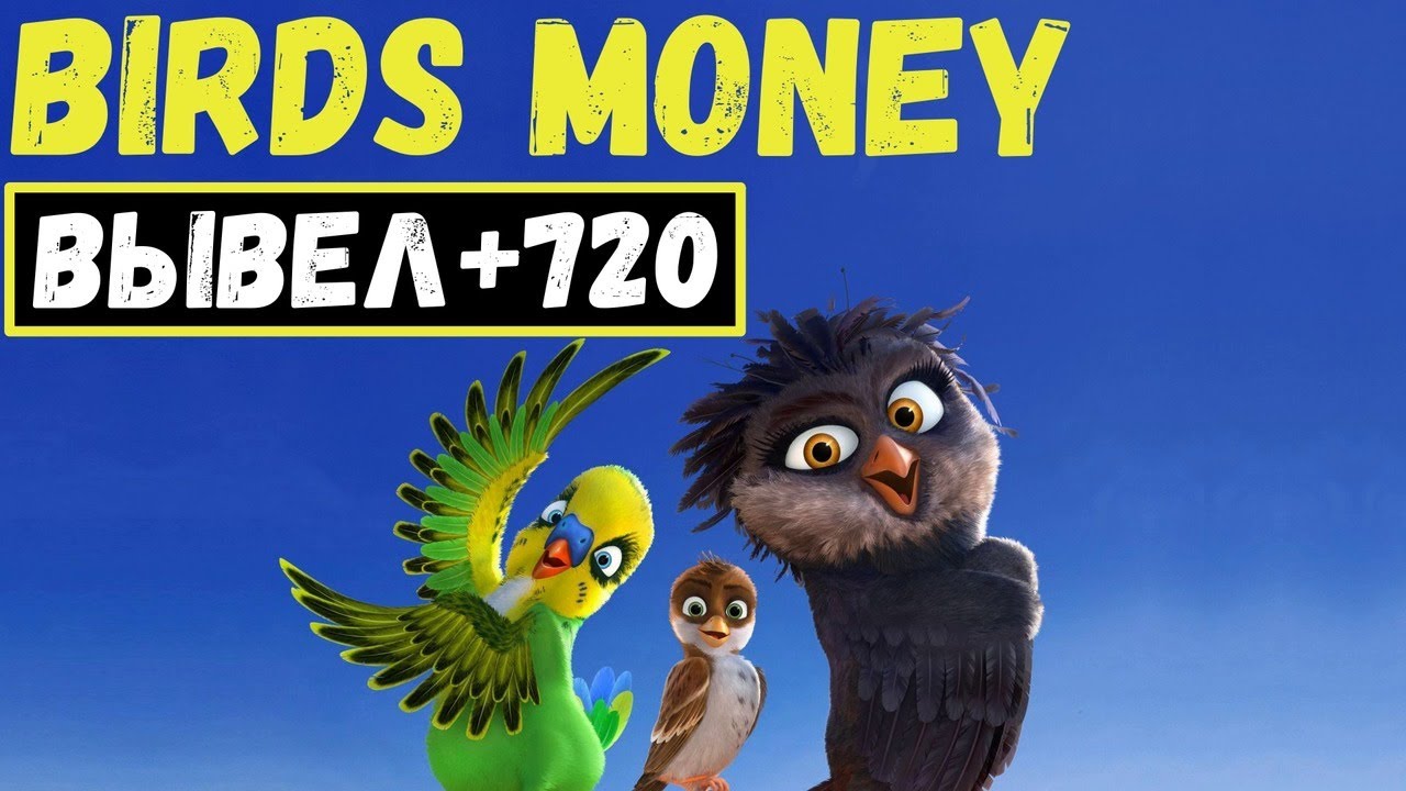 BIRDS MONEY - ИГРА С ВЫВОДОМ РЕАЛЬНЫХ ДЕНЕГ. ВЫВОД ДЕНЕГ 720 РУБЛЕЙ НА ...