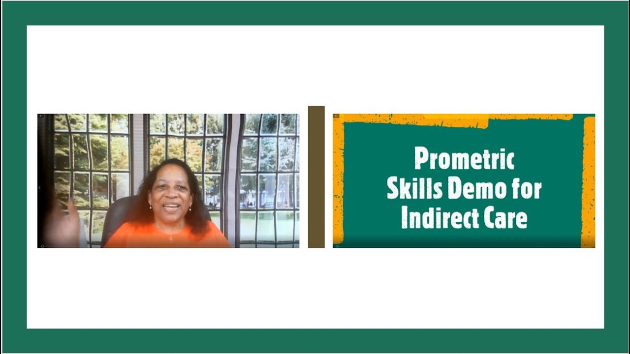 Texas Prometric Skills Guidelines Demo for Indirect Care Skills - YouTube