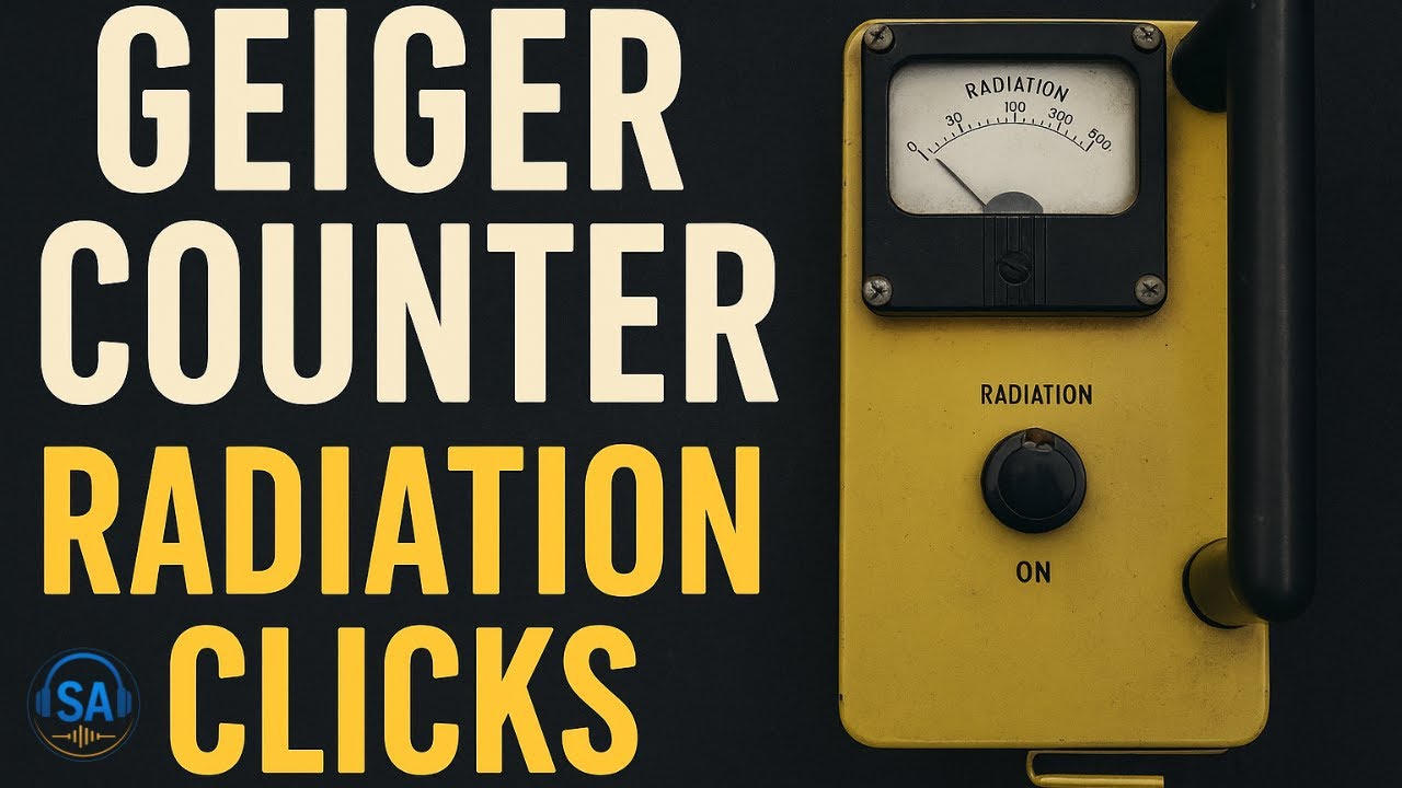 ⚡ Geiger Counter – Radioactive Clicks & Radiation Detector Sound Effect ...