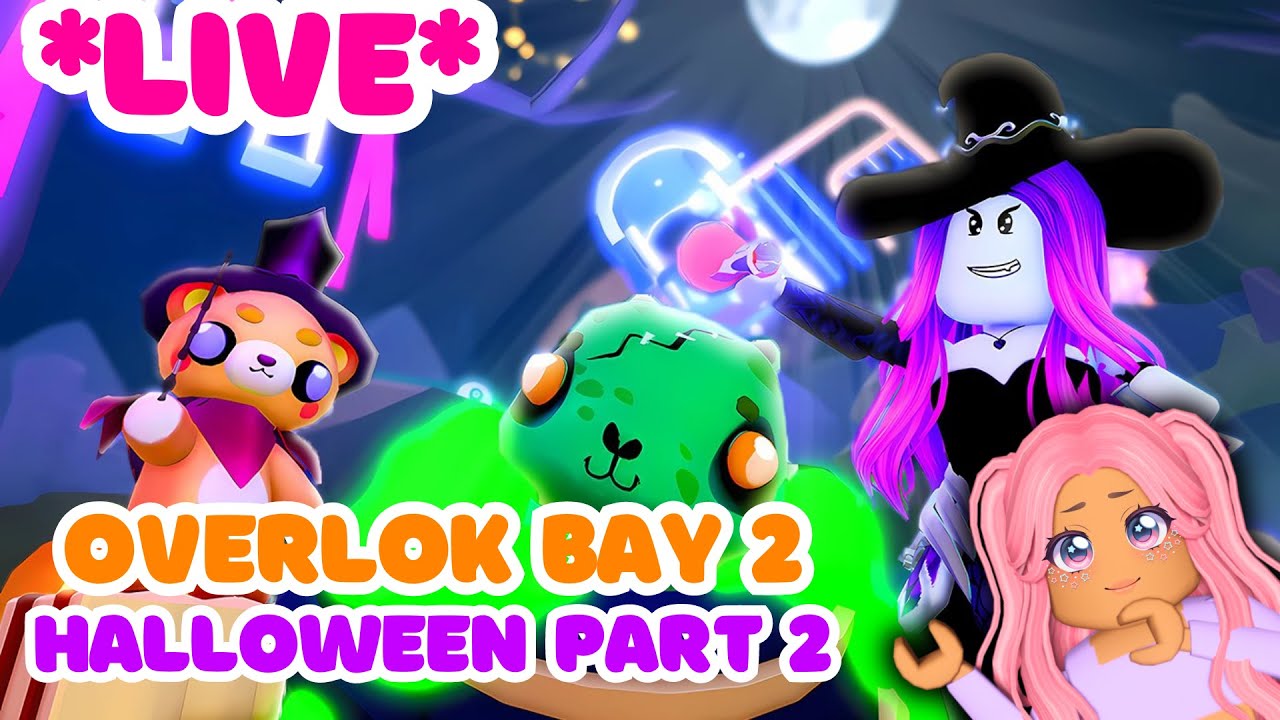 🛑 *LIVE* OVERLOOK BAY 2 HALLOWEEN EVENT PT 2🎃 | Roblox Overlook Bay 2 ...