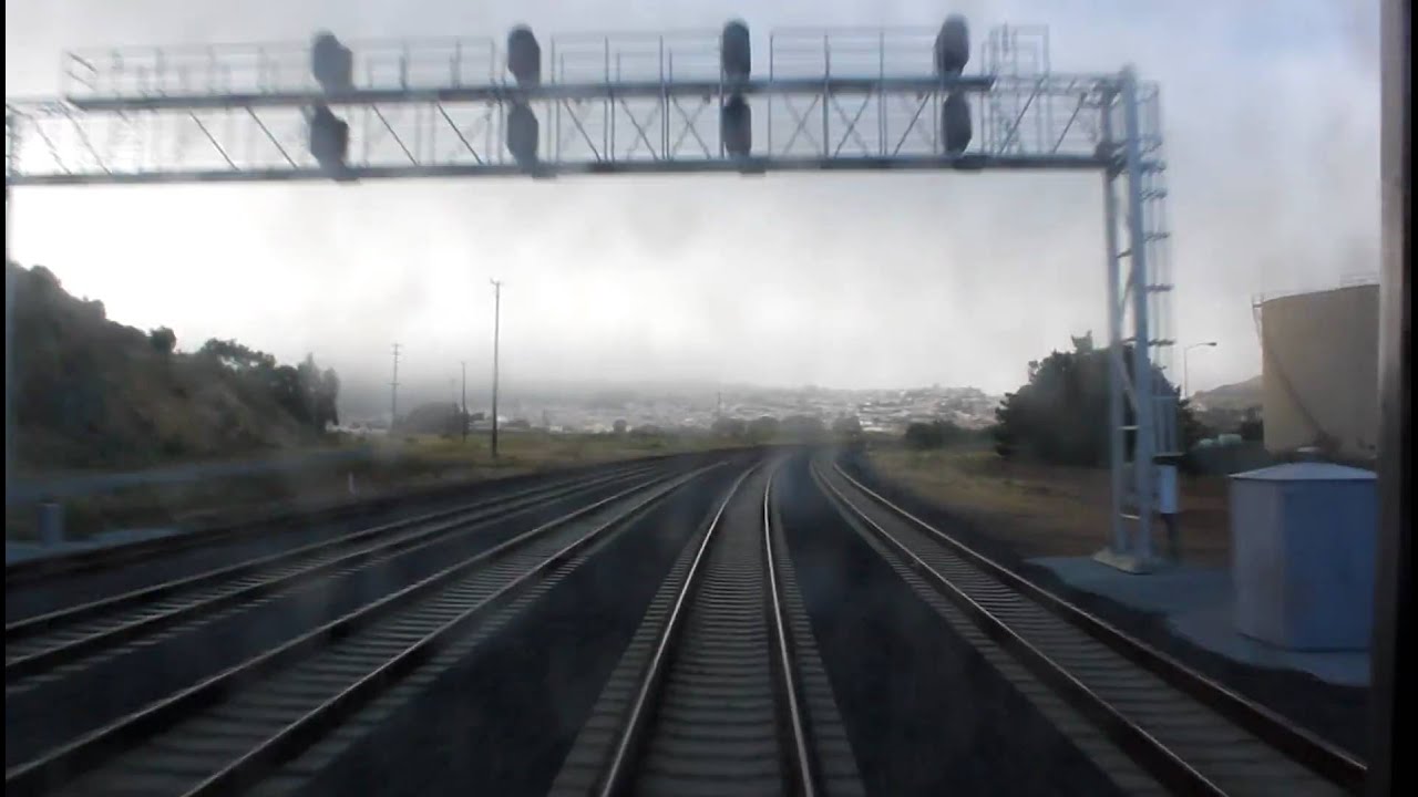 Caltrain NB267 S. San Francisco to 22nd St (1080p) - YouTube