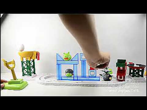 Angry Birds Christmas with Big Loader set - YouTube