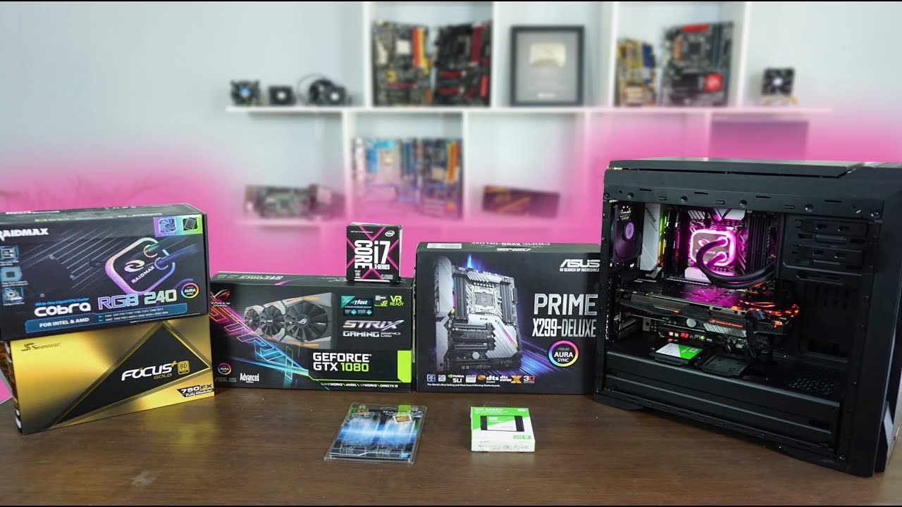 Ensamblando PC Profesional con 7820x - Proto Hw & Tec - YouTube
