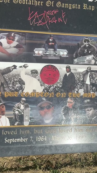 Grave of “Eazy-E” : Co-Founder of Ruthless Records & Godfather of ...