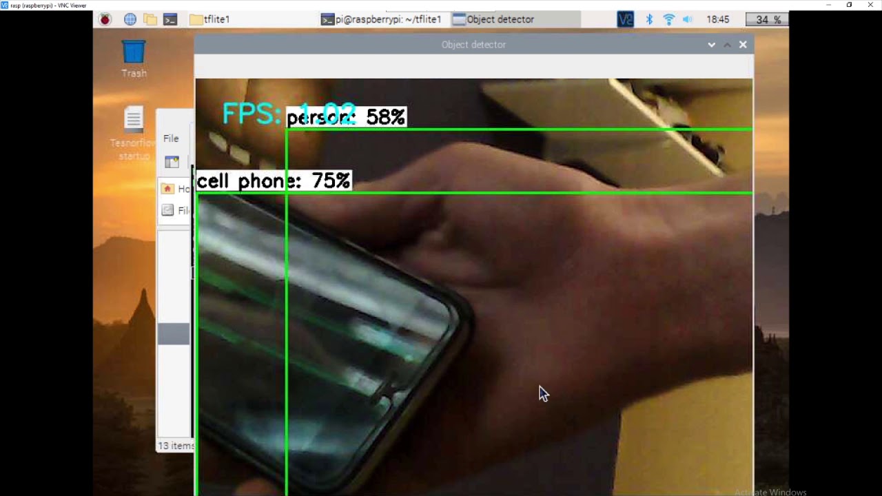 [Raspberry Pi] Tensor Flow Object Detection Test Using Webcam - YouTube