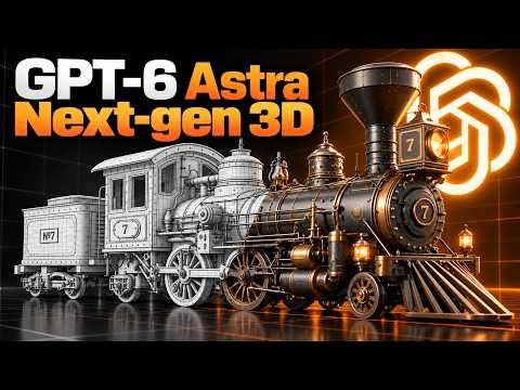 New GPT-6 Astra Takes Over 3D + Blender