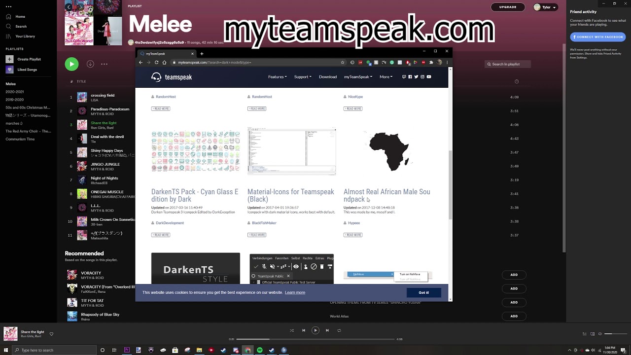 TeamSpeak 3 Tutorial (2) | How to get Dark Mode - YouTube