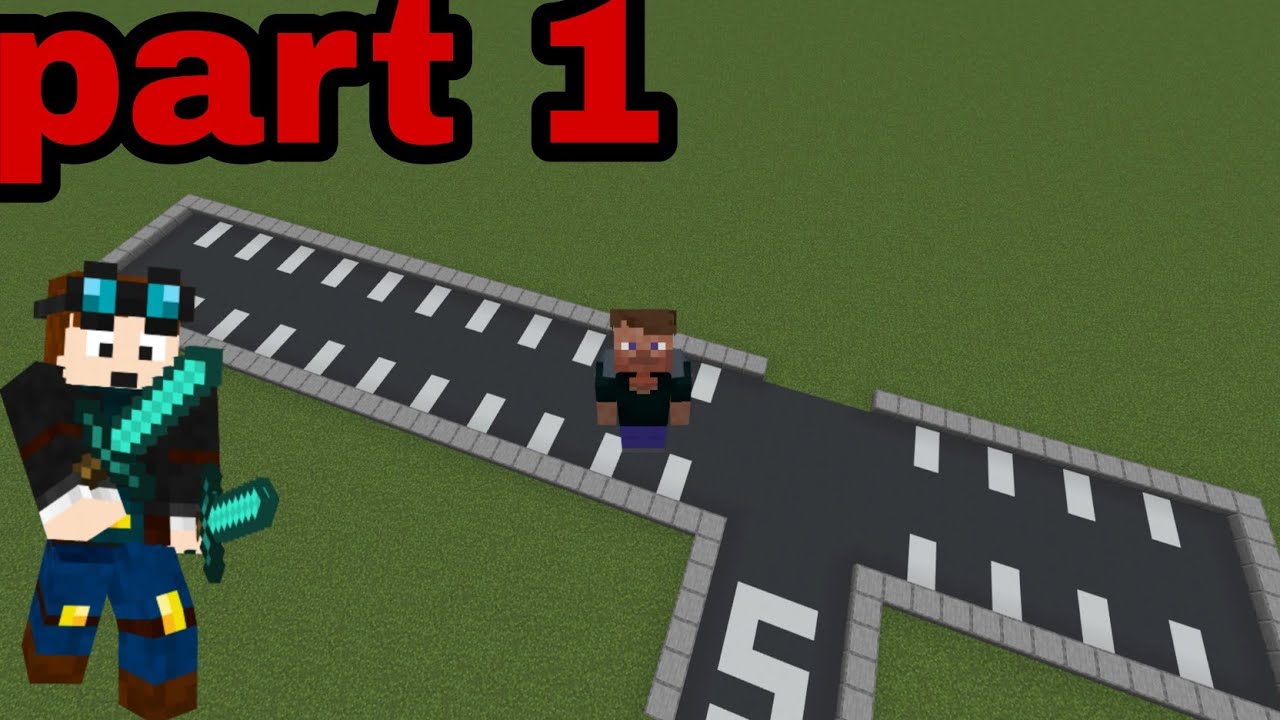 How to build dantdm high school part 1 parking lot - YouTube