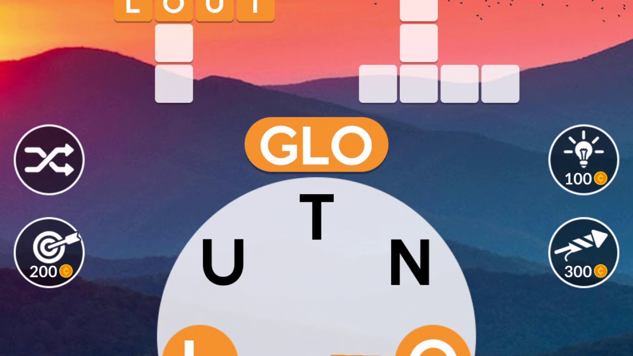 Wordscapes Level 7407 Answers - YouTube