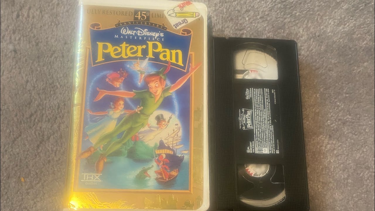 Opening to Peter Pan 1998 VHS - YouTube