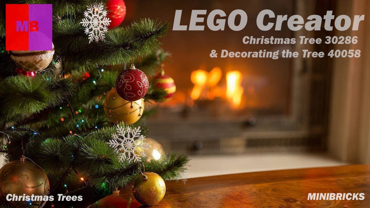 LEGO Creator Christmas Tree (30286) & Decorating the Tree (40058 ...