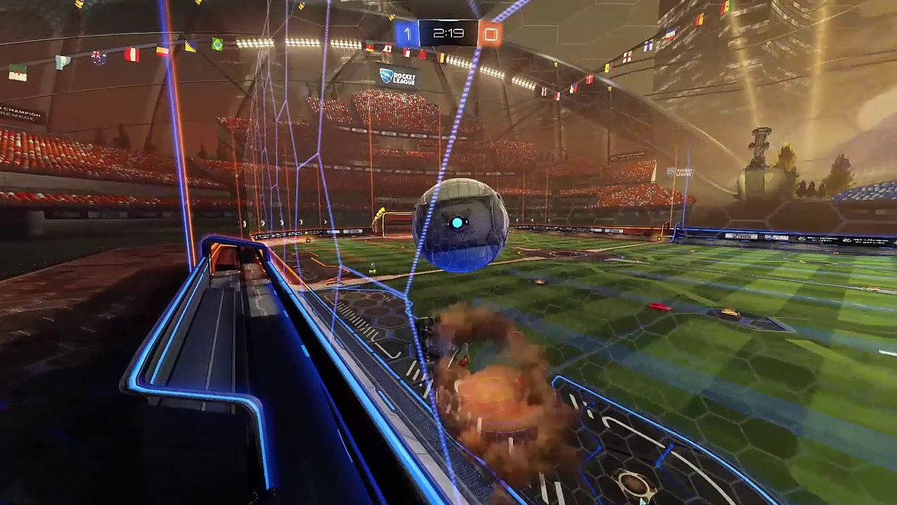 Rocket League Wall Jump Goal - YouTube